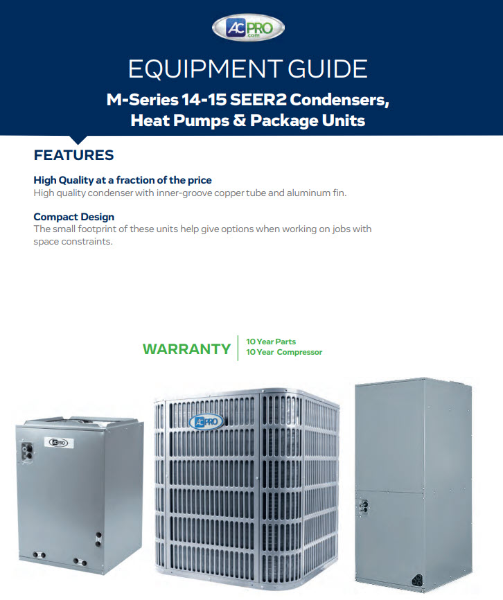 Equipment Guides | AC Pro Store | HVAC Equipment, Parts & Supplies for ...