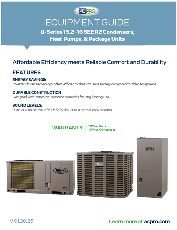 Equipment Guides | AC Pro Store | HVAC Equipment, Parts & Supplies for ...