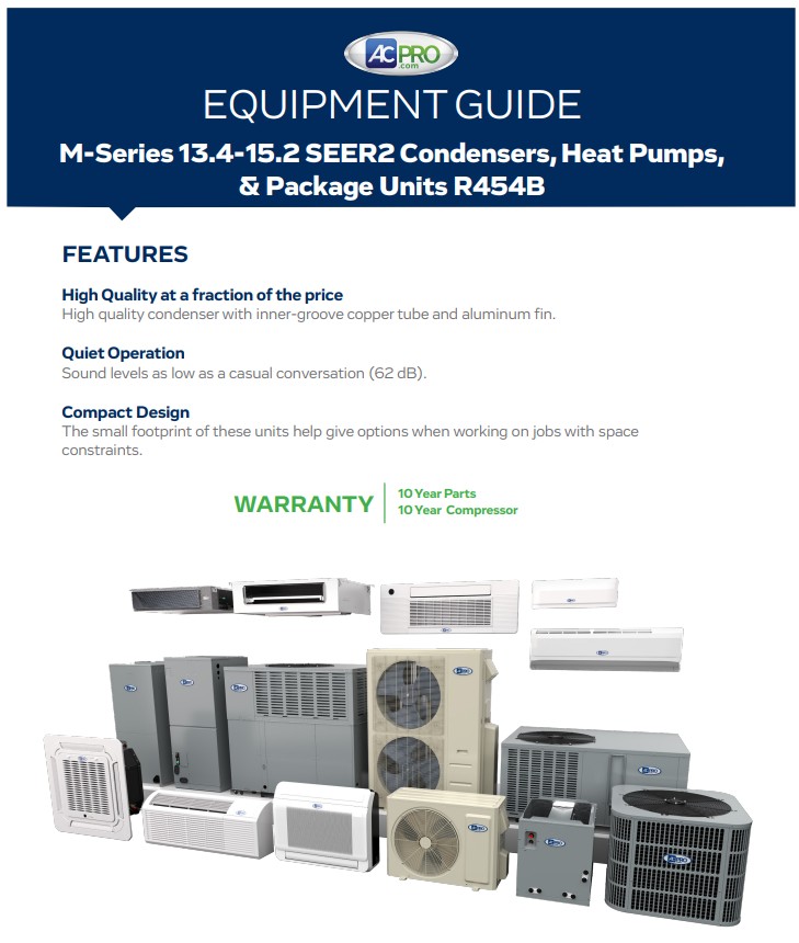 Equipment Guides | AC Pro Store | HVAC Equipment, Parts & Supplies for ...