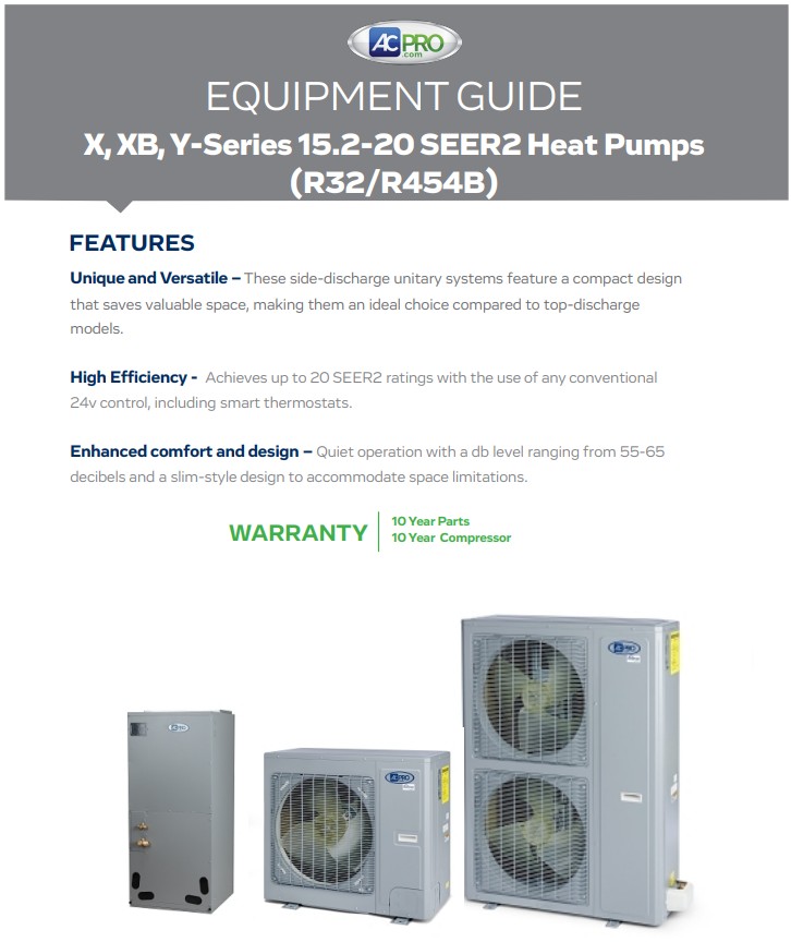 Equipment Guides | AC Pro Store | HVAC Equipment, Parts & Supplies for ...